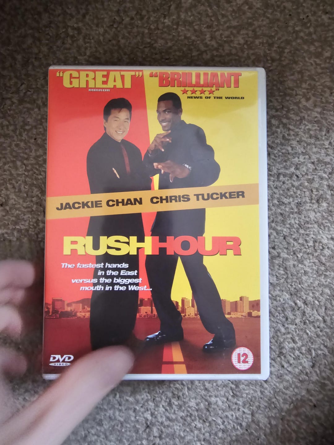 Rush Hour DVD Jackie Chan & Chris Tucker Action Comedy Film - Etsy