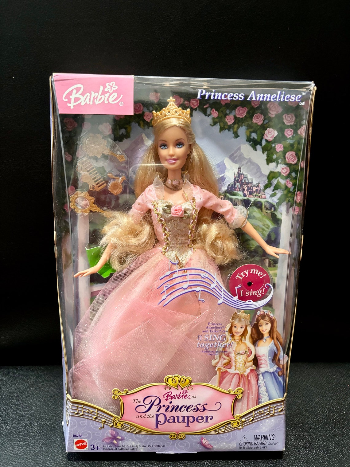 Barbie Princess and the Pauper Doll Annaliese 2004 NIB - Etsy