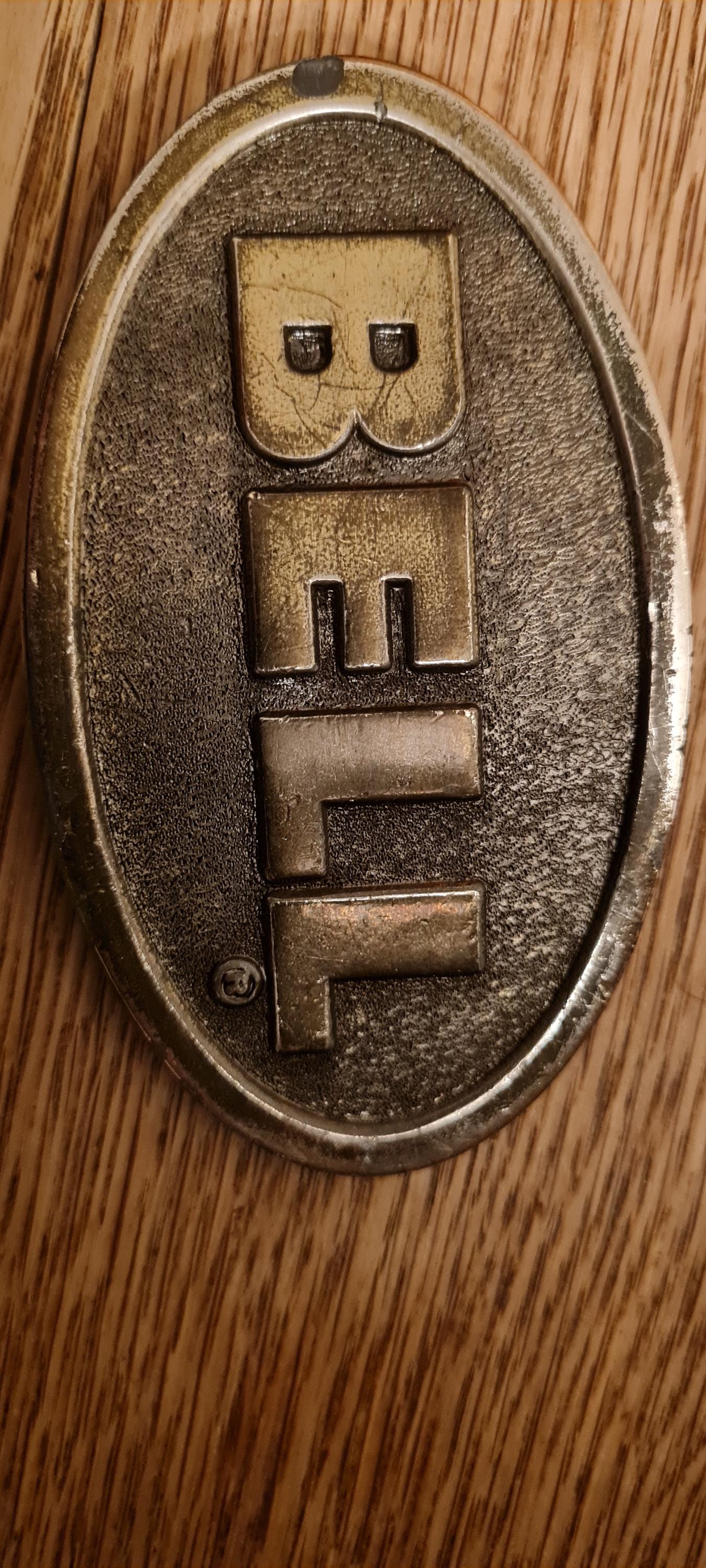 Genuine Original Rare 1970s Brass Motorcycle BELL Belt Buckle - Etsy