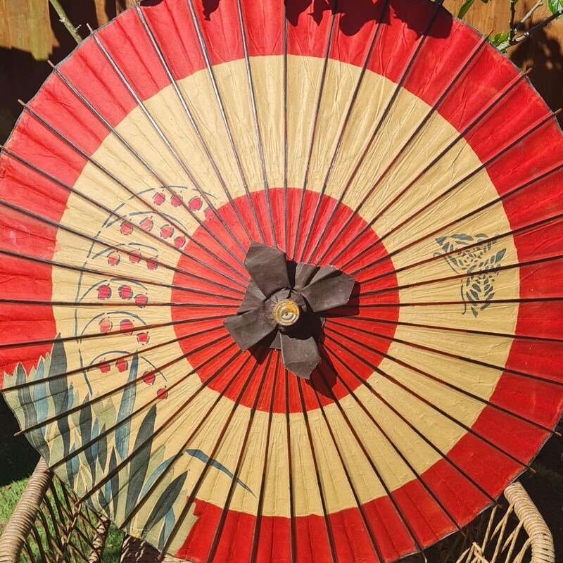 Hand Painted Parasol - Etsy