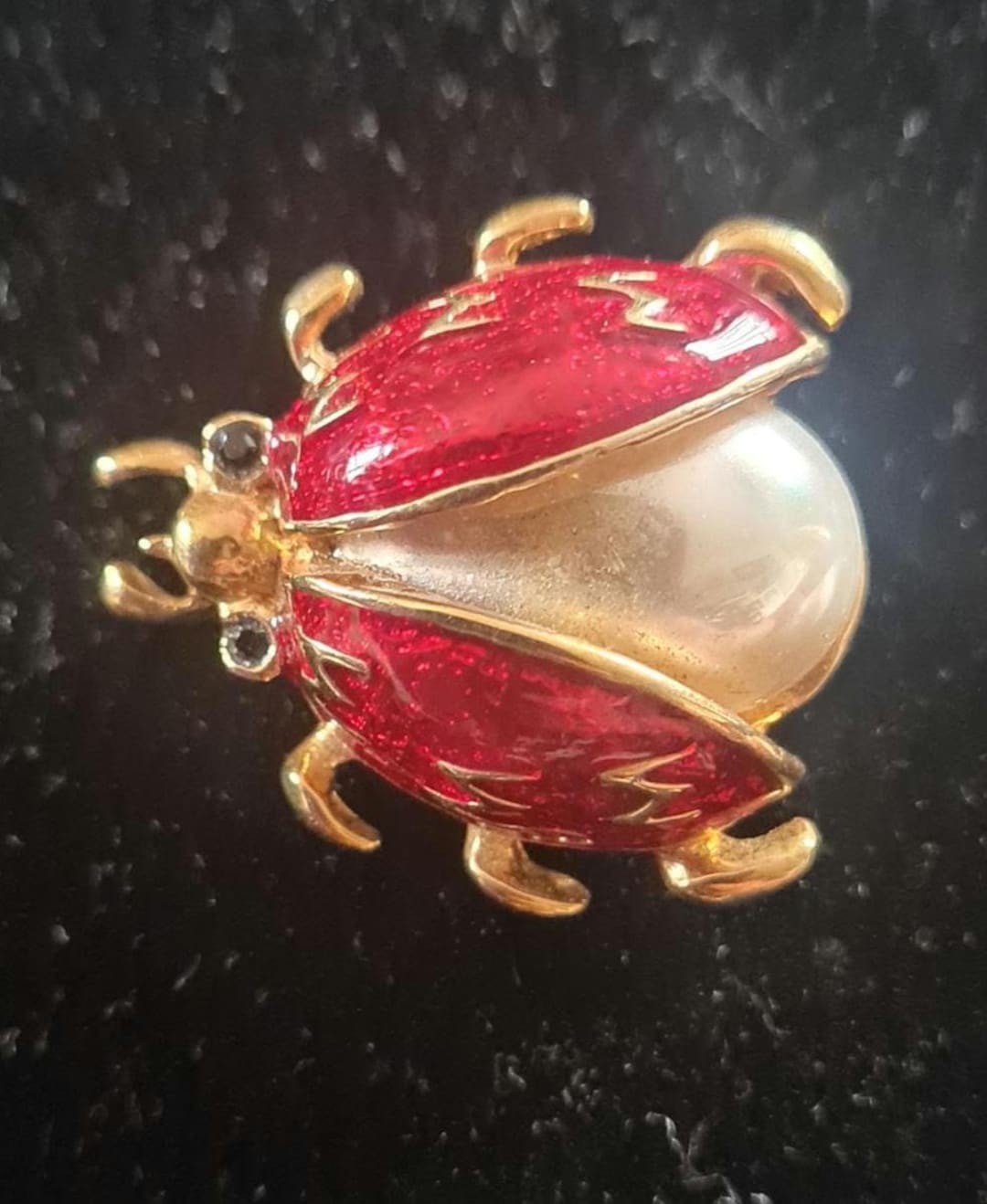 Vintage Rare Ciro Ladybug Ladybird Red Enamel Brooch - Etsy