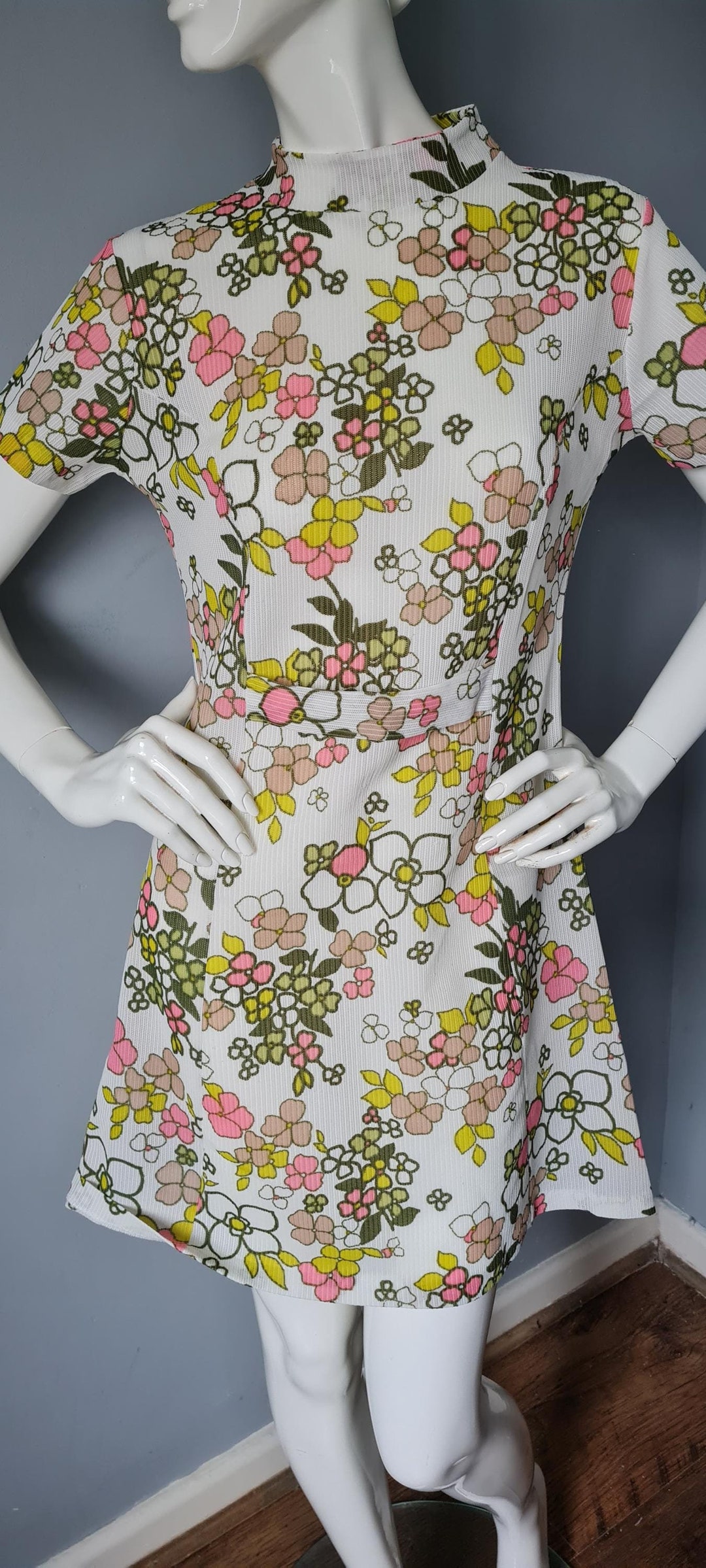 Vintage 1970s Original Flower Power Hippy Psychedelic Vibe - Etsy