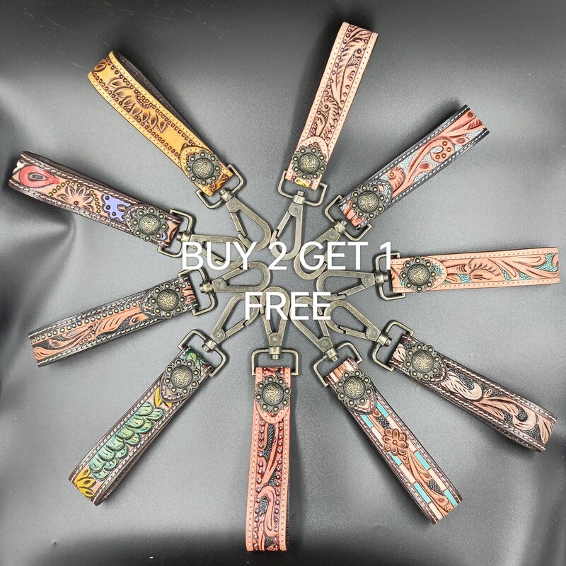 Western Keychains - Etsy