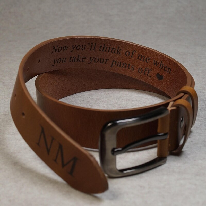 Engraved Belt - Etsy