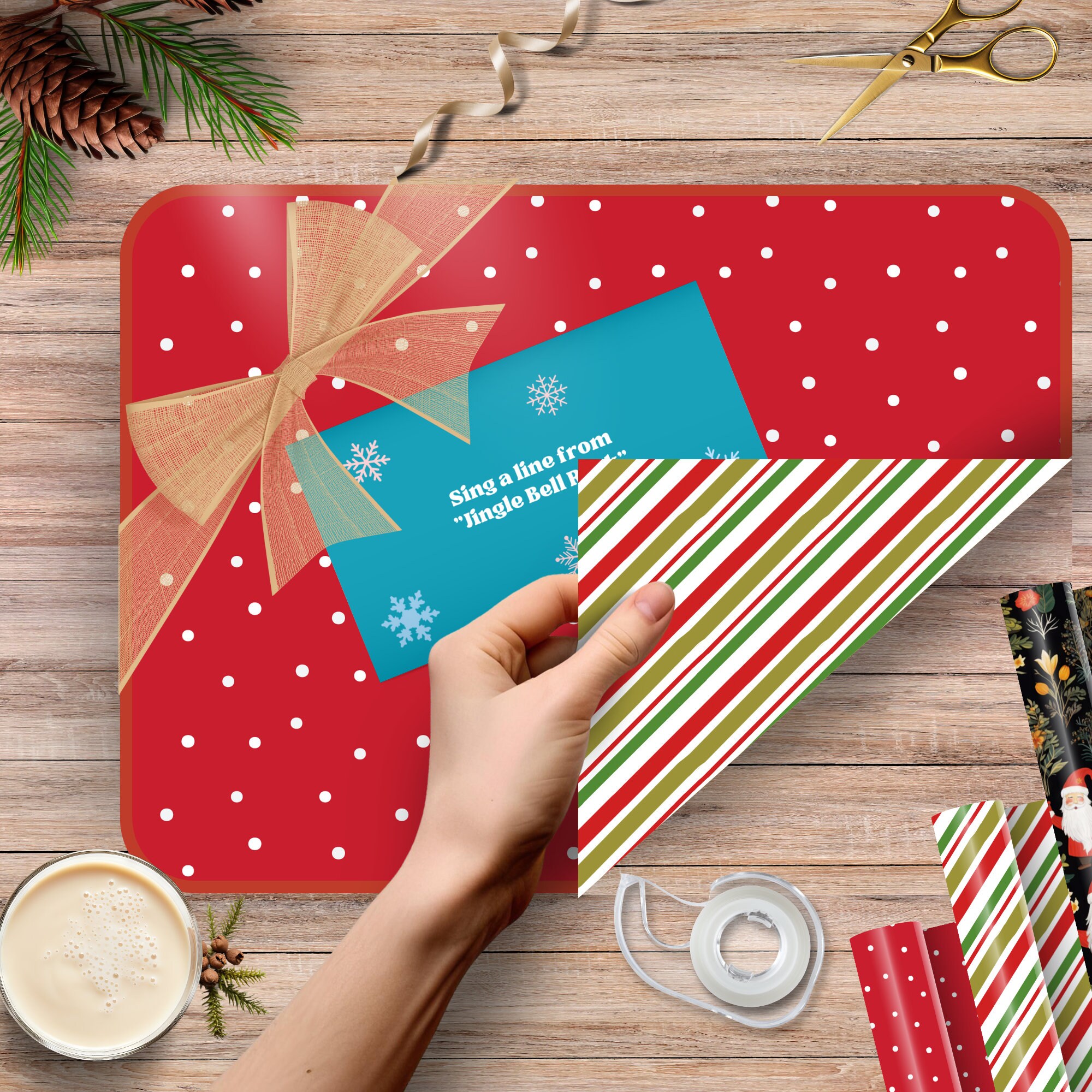 Pass the Present Group Game Christmas, Prize and Parcel Exchange ...