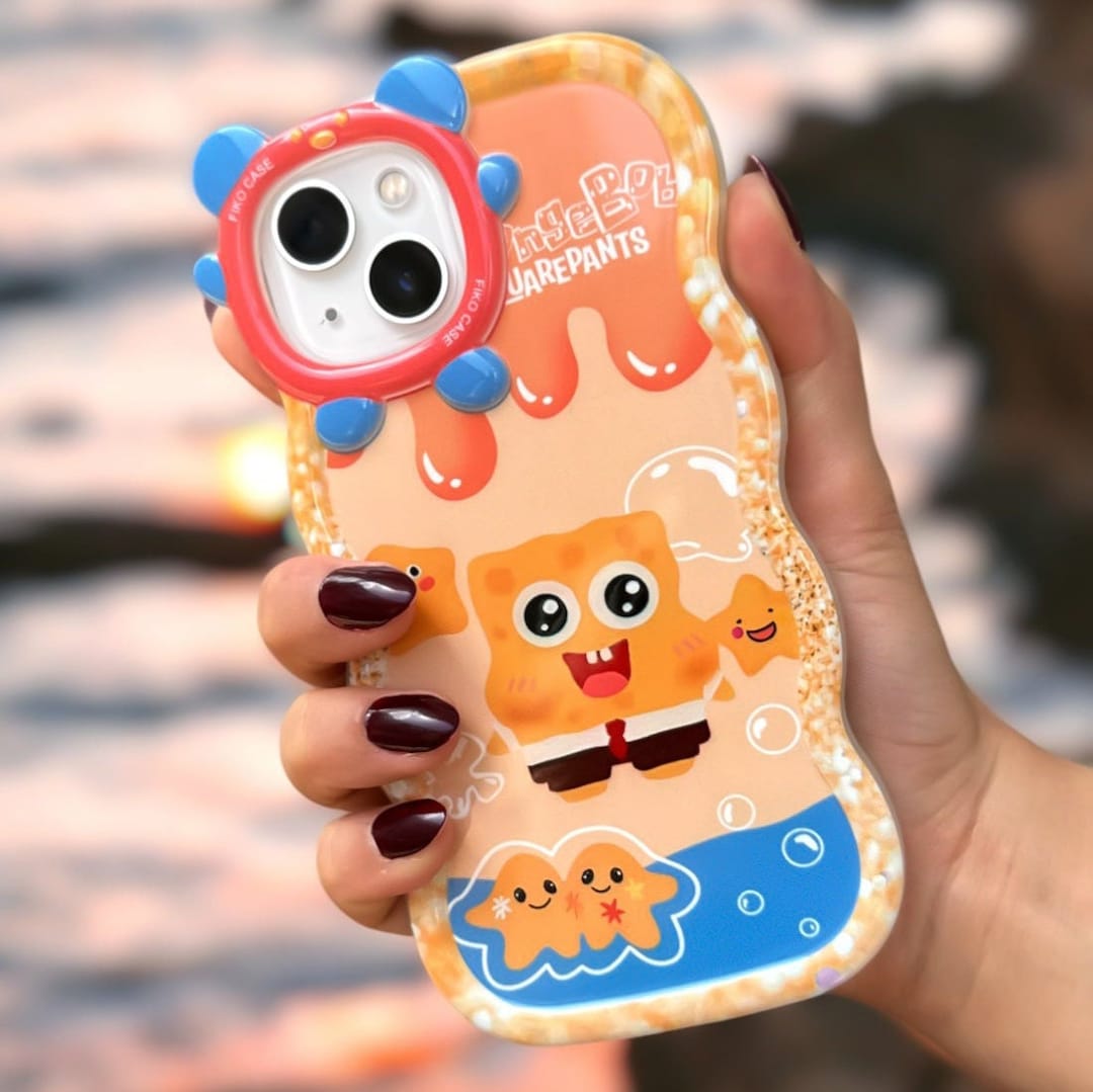 Spongebob Squarepants Phone Case Cartoon Underwater-theme Design ...