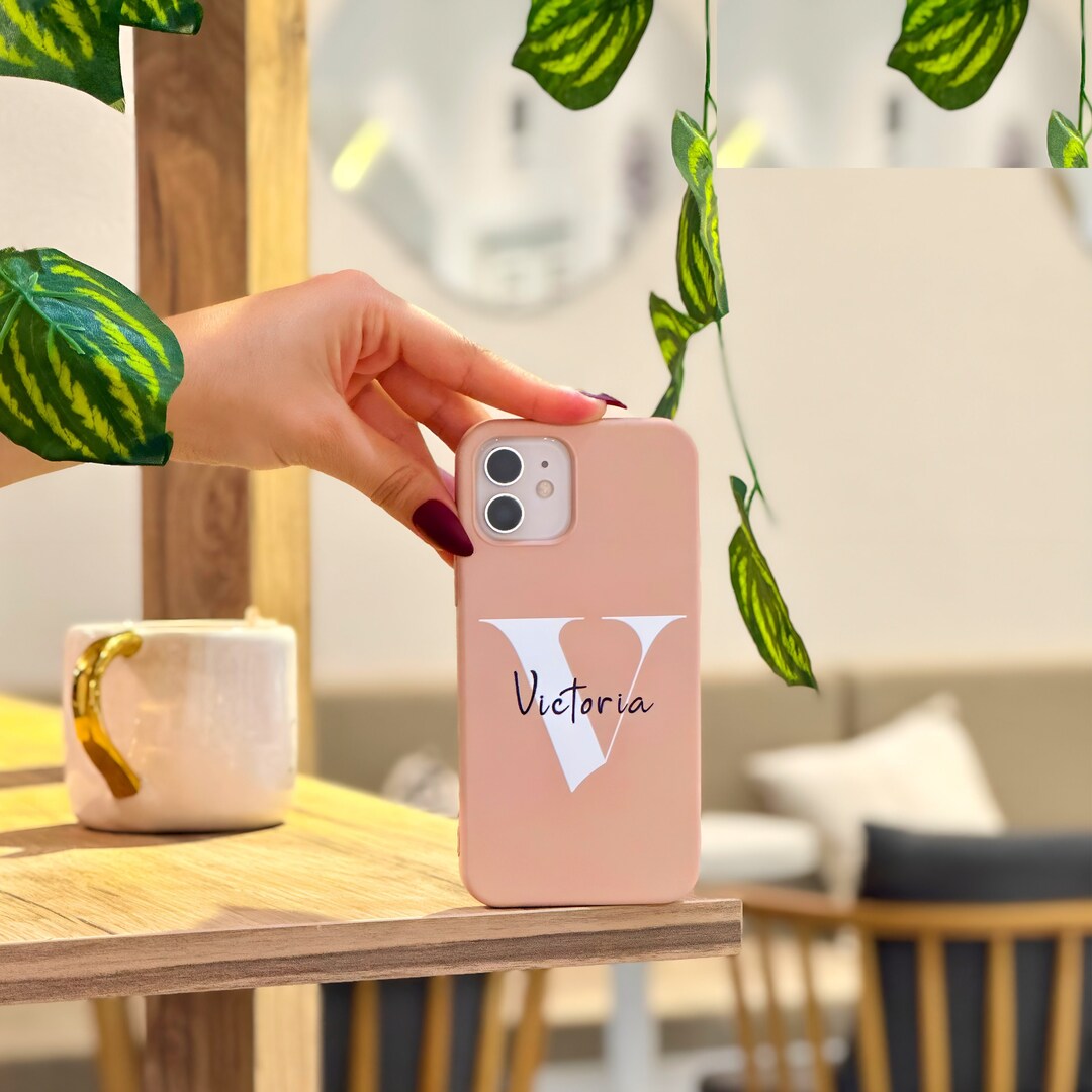 Monogram iPhone Case With Initials Phone Case Personalised Phone Case ...