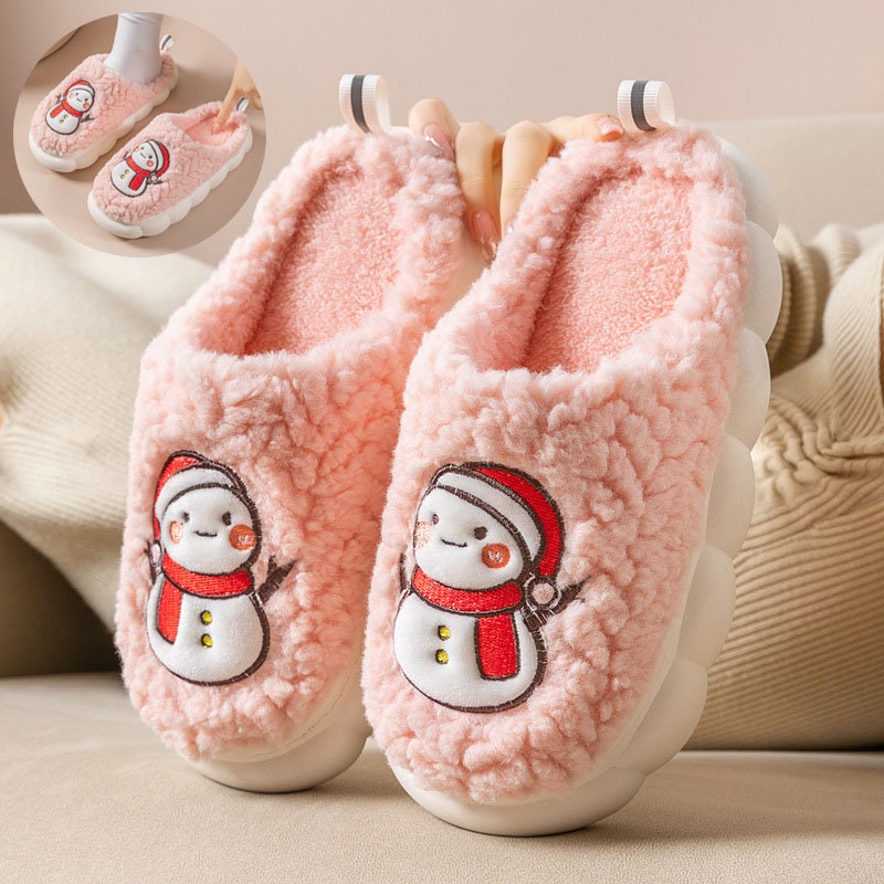 SoFrost Cozy Snowsteps: Winter Wonderland Hausschuhe - Etsy.de