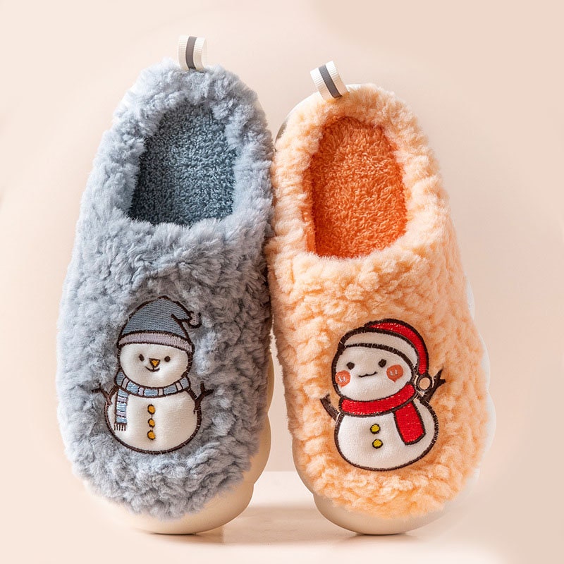 SoFrost Cozy Snowsteps: Winter Wonderland Hausschuhe - Etsy.de