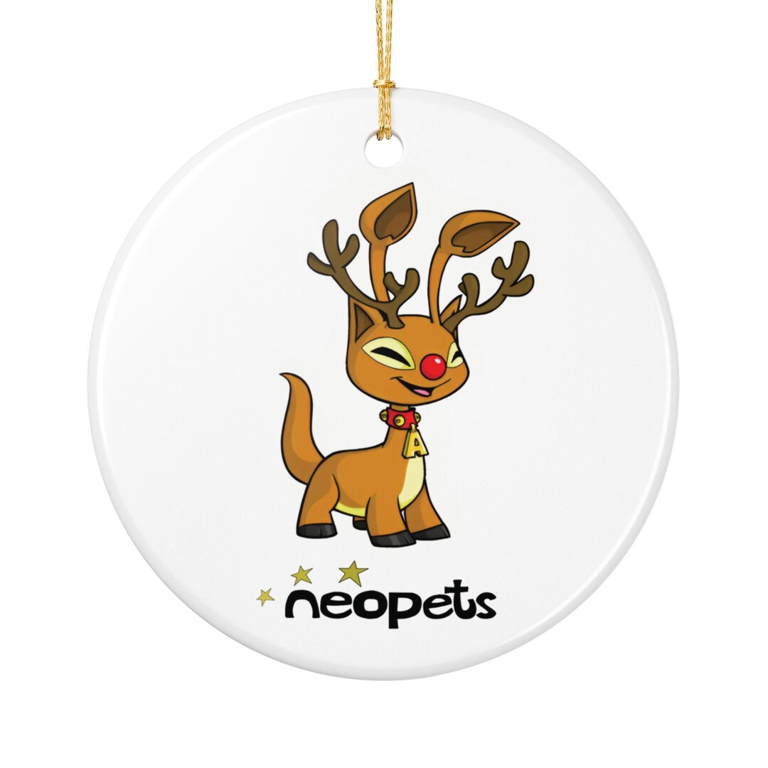 Neopets Ceramic Christmas Tree Ornaments - Etsy
