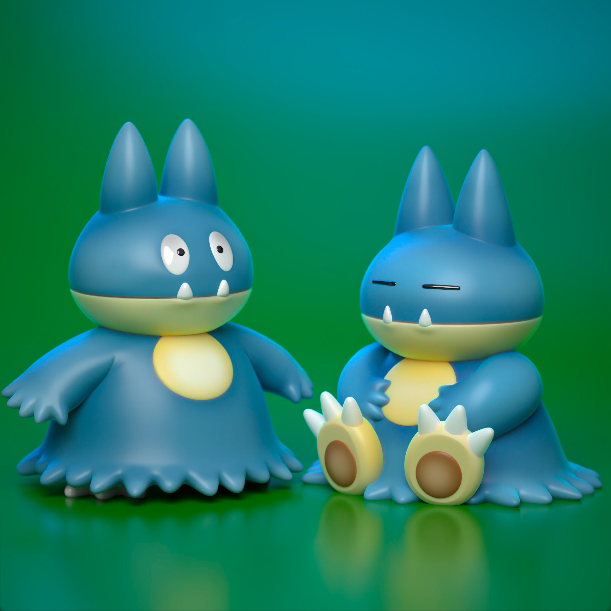 3D Model STL - Scaled Snorlax Evolution Line STL (digital File) - Etsy