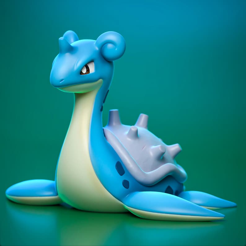 3D Model STL - Scaled Lapras Evolution Line STL (digital File) - Etsy