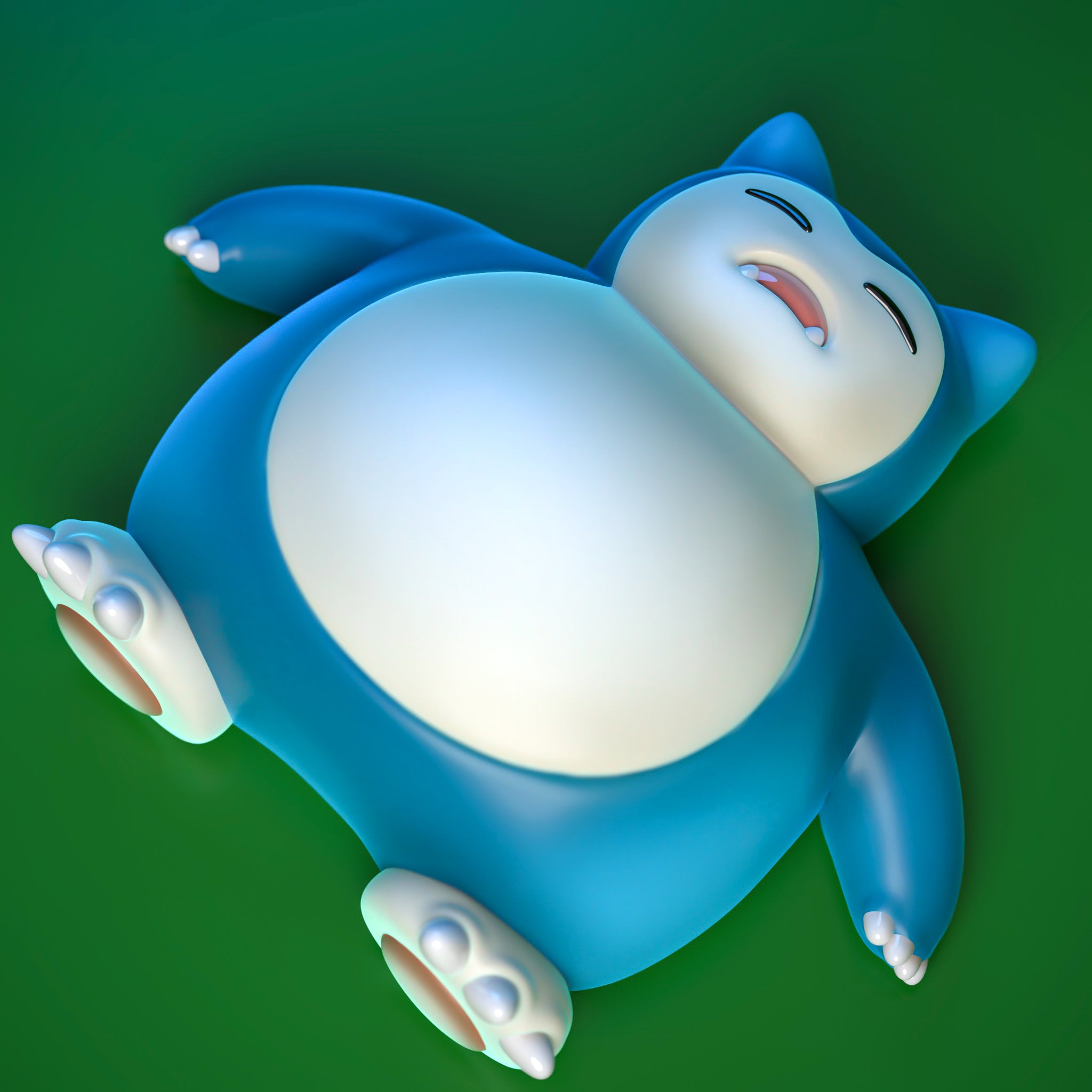 3D Model STL - Scaled Snorlax Evolution Line STL (digital File) - Etsy
