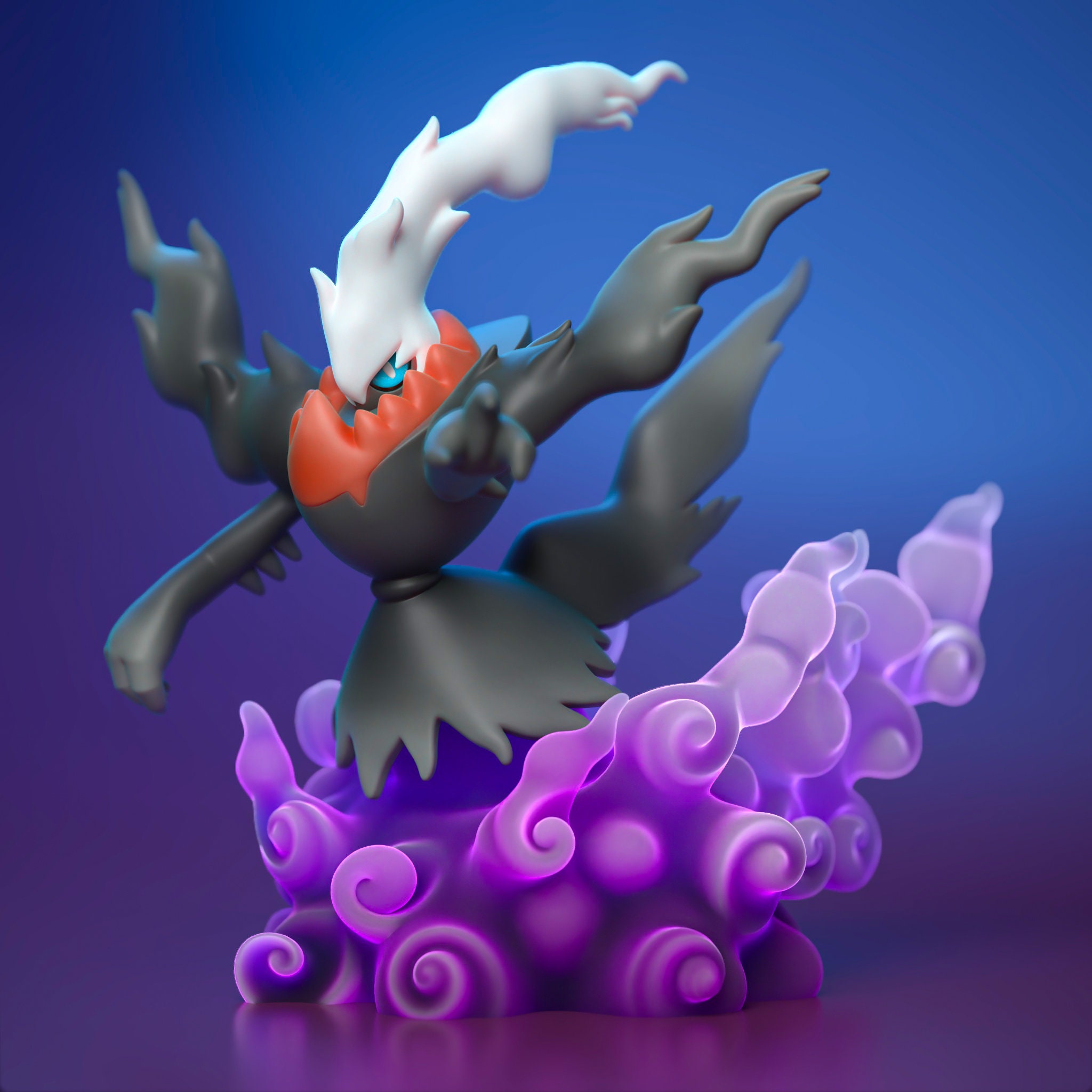 3D Model STL - Scaled Darkrai STL (digital File) - Etsy