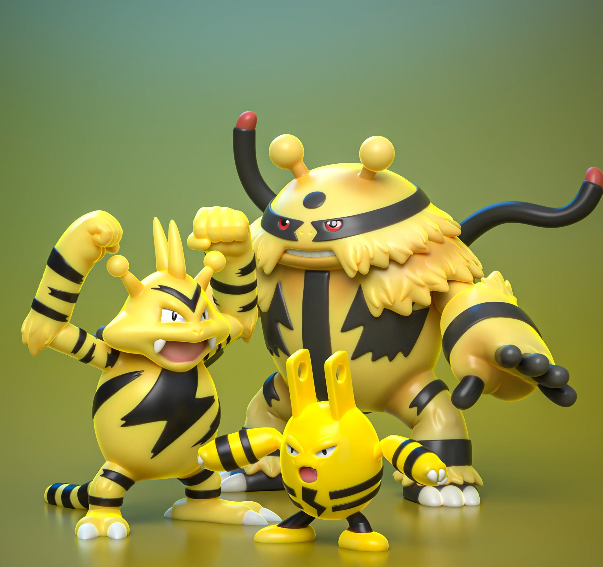 Elekid Electabuzz Electivire