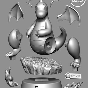 3D Model STL - Statue STL Set 2 (digital File) - Etsy