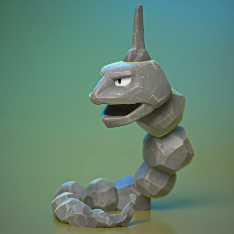 3D Model STL - Scaled Onix Evolution Line STL (digital File) - Etsy
