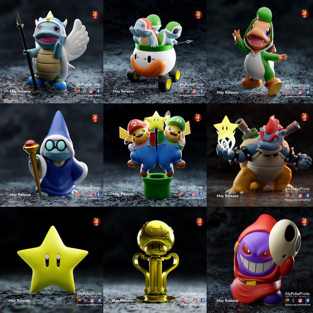 3D Model STL - Crossover Set (digital File) - Etsy