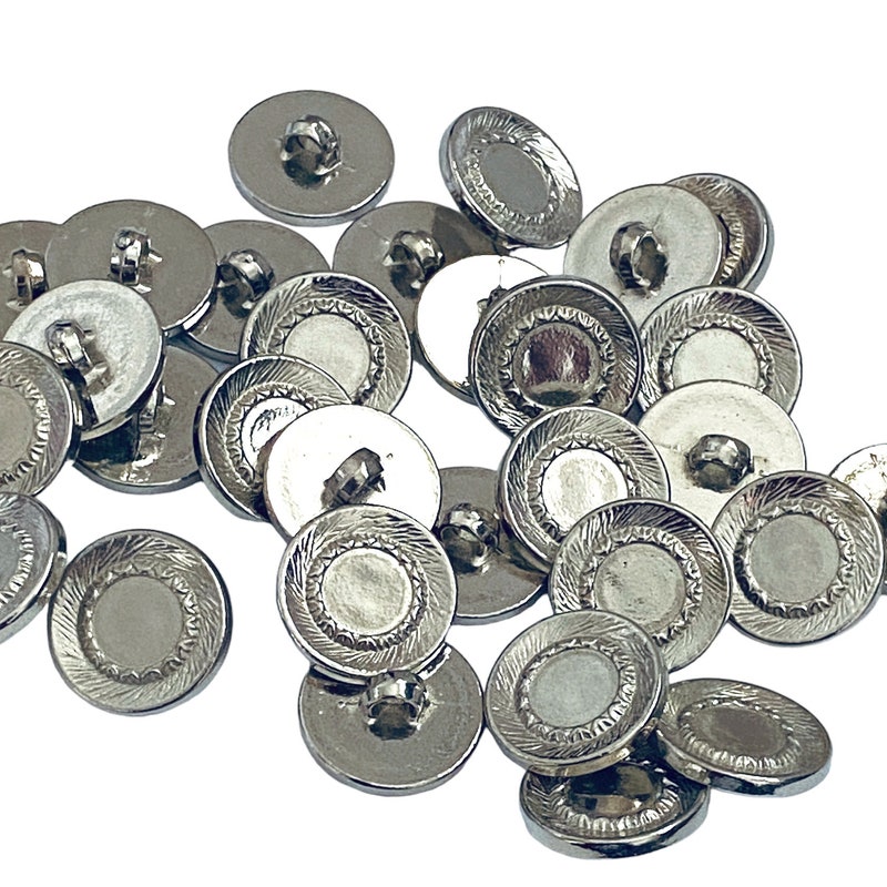 Metal Shank Button - Etsy