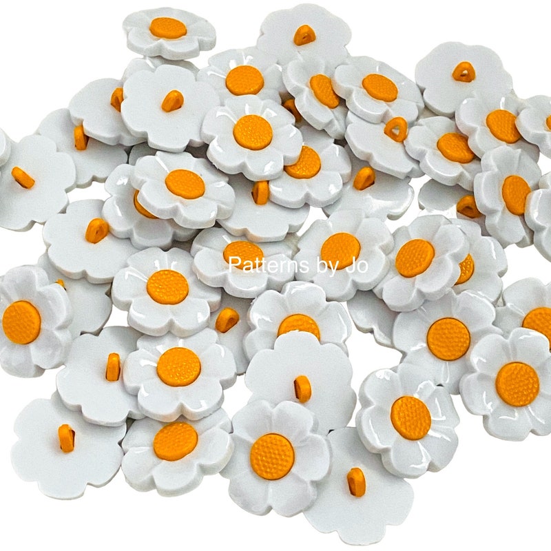 Daisy Buttons - Etsy UK