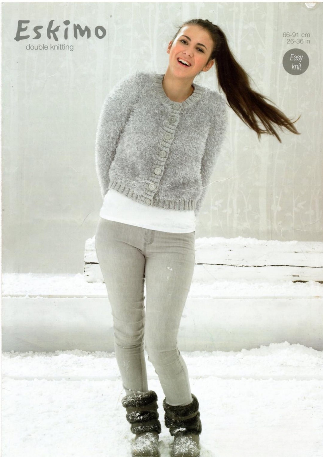 Ladies Cardigan Knitting Pattern DK Sizes 26-36" - Digital Download - Etsy