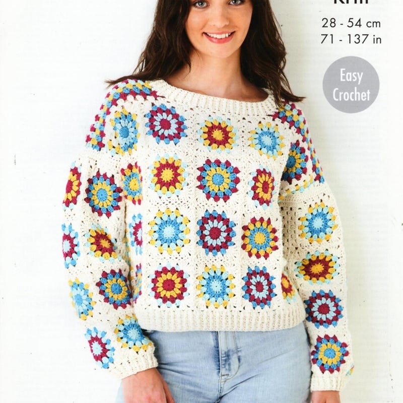 2x Granny Square Pattern - Etsy