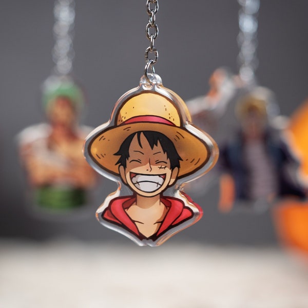 One Piece Keychain - Etsy