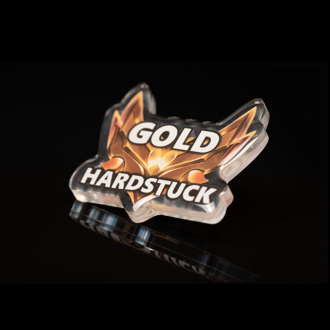 Hardstuck ELO Pin League of Legends - Etsy