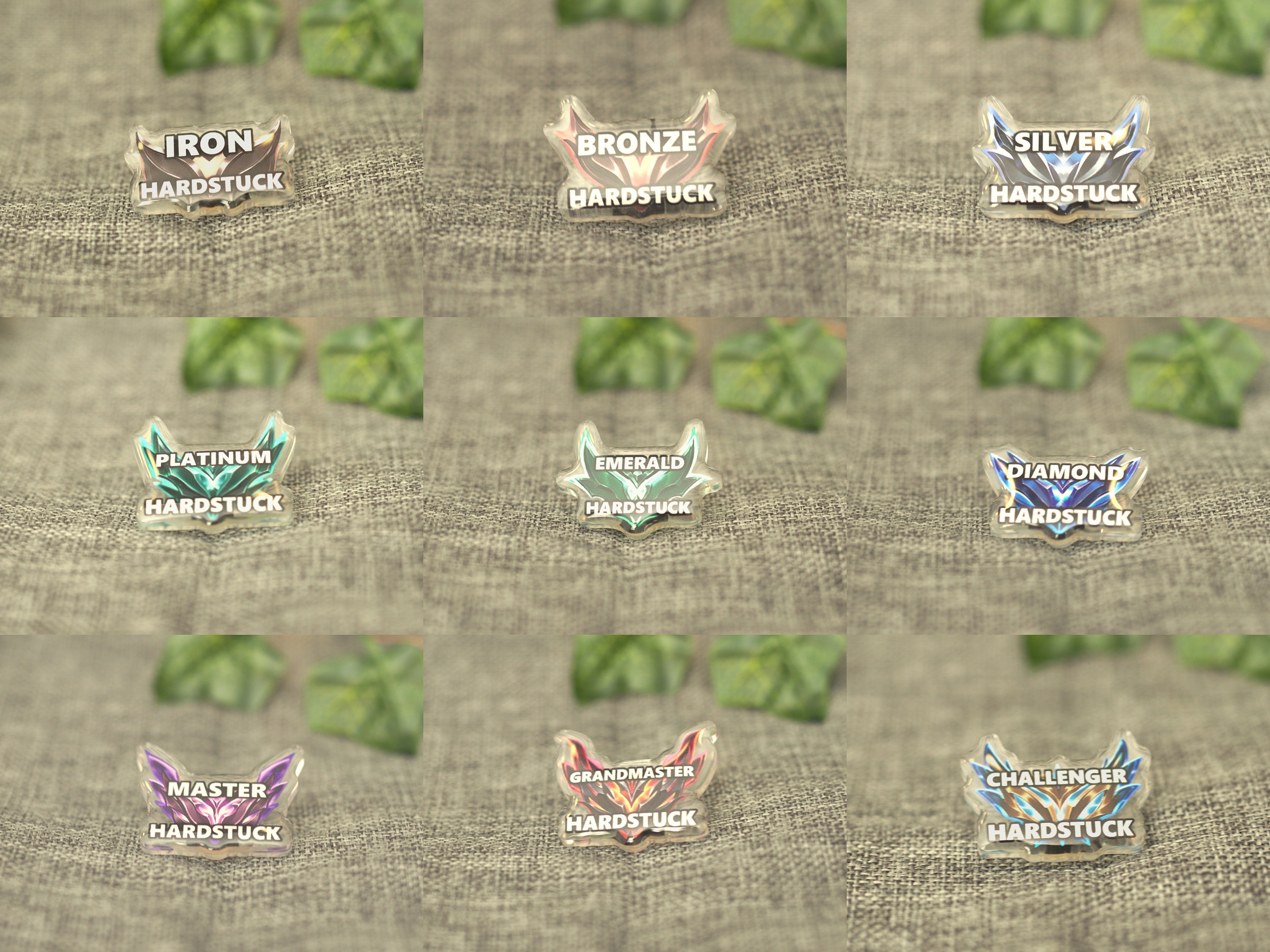 Hardstuck ELO Pin League of Legends - Etsy