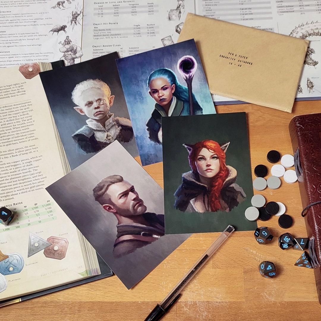 P&P Character Artwork-set 16A6 - Etsy
