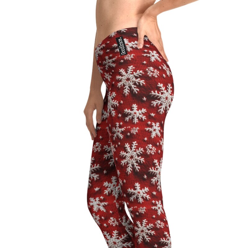 Snowflake Leggings - Etsy