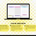 Digitial Printable Monthly Weekly Daily Cleaning Checklist Planner ...