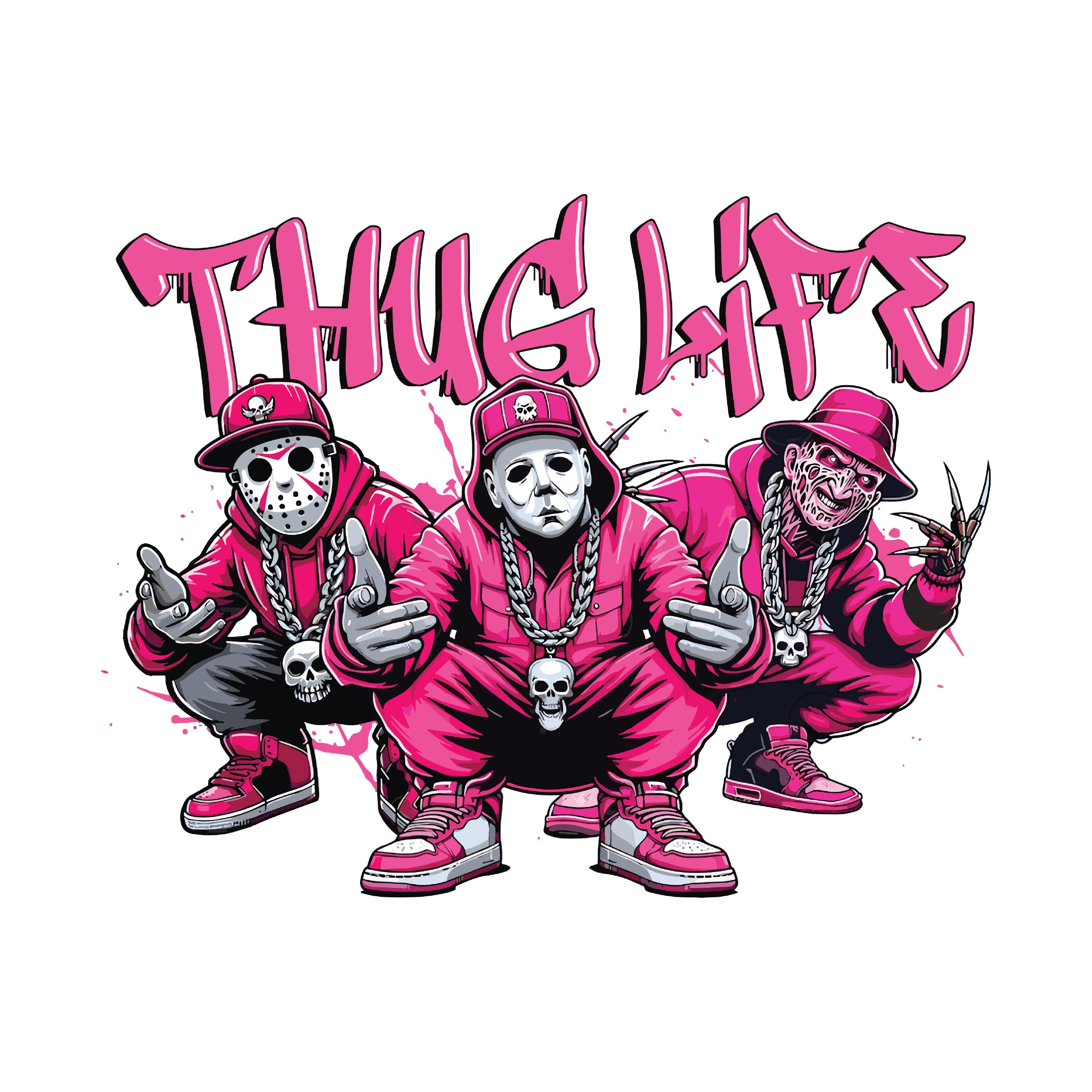 Thug Life Halloween Png, Horror Characters Png, Horr Face Png, Horror ...