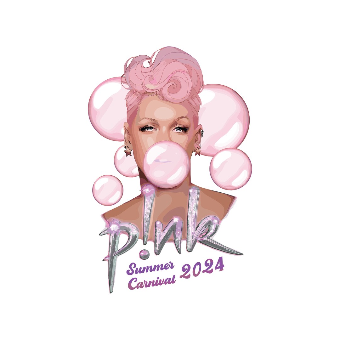 P!nk Summer Carnival 2024 SVG /png,p!nk Summer Carnival Tour 2024,pink ...