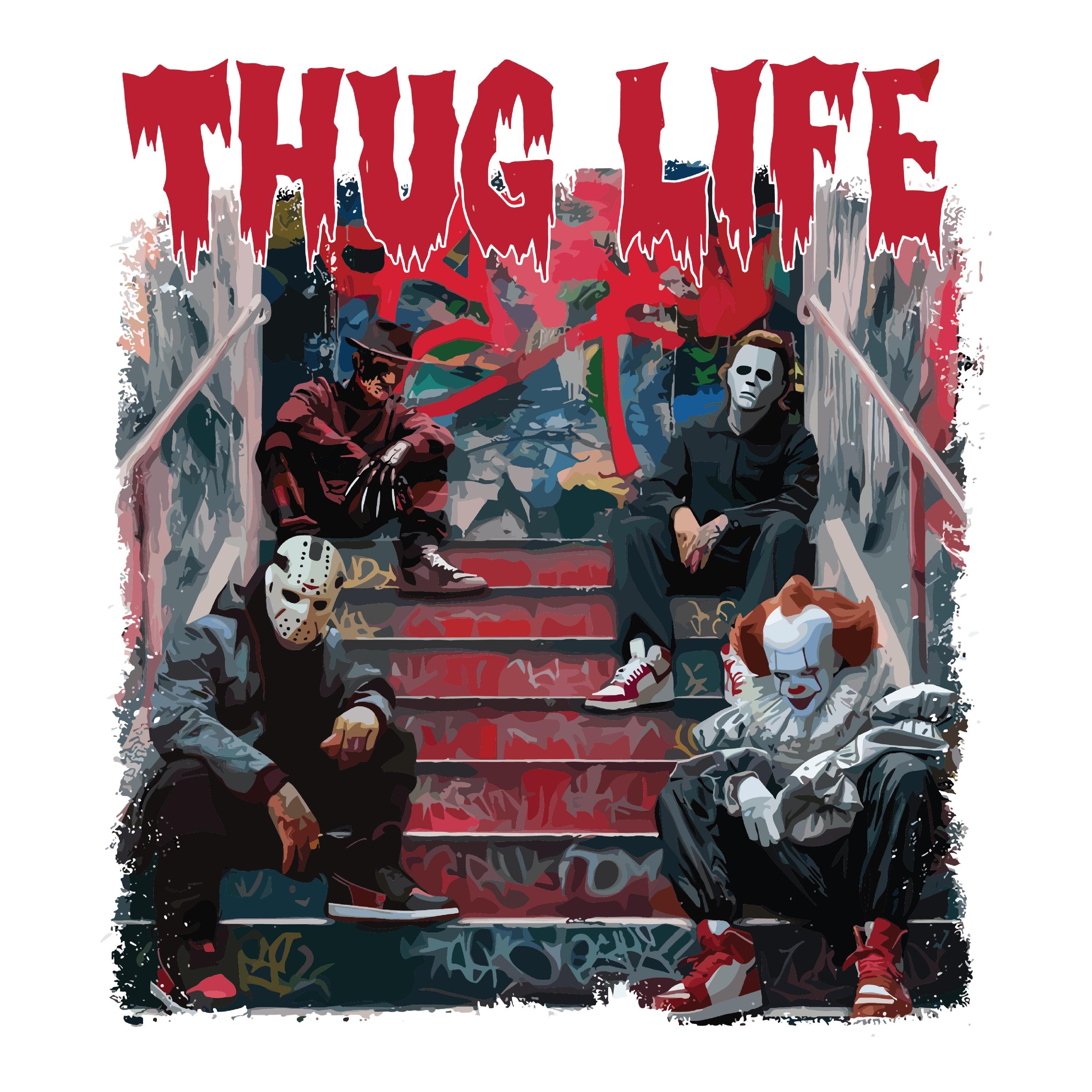 Thug Life Horror Movie Png, Movie Killer Png, Scary Halloween Png ...