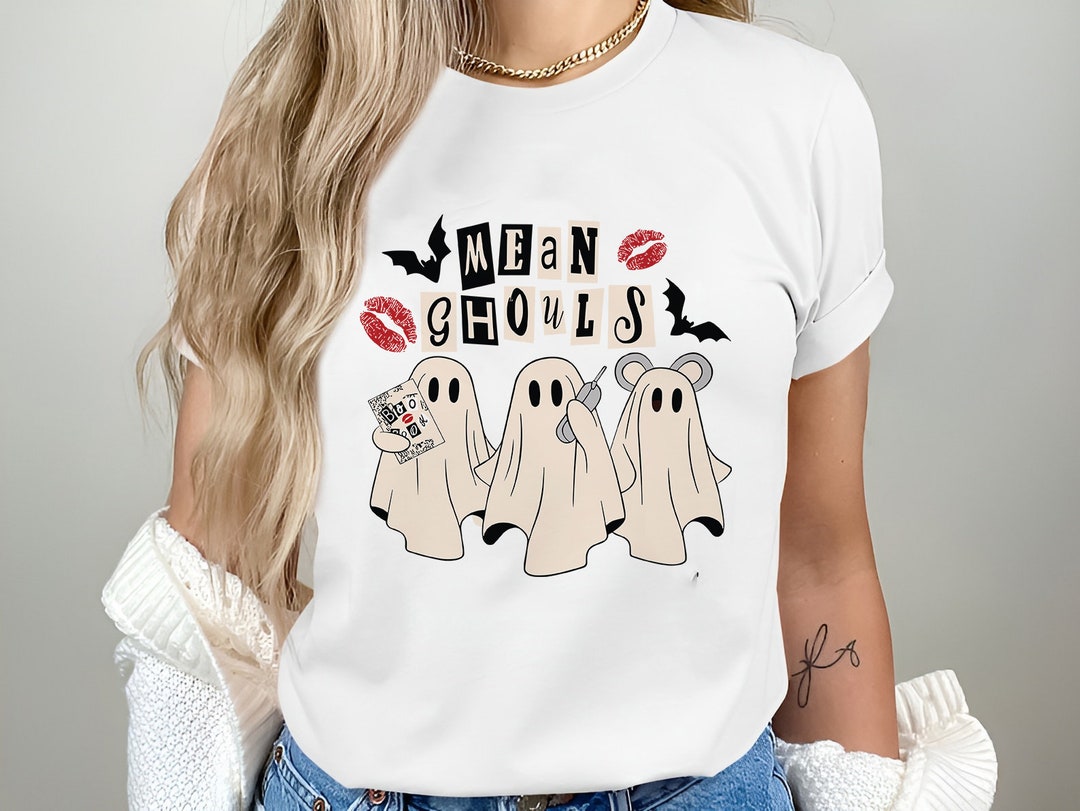 Mean Ghost Svg, Retro Halloween Svg, Ghouls Ghost Svg, Cute Ghost Svg ...