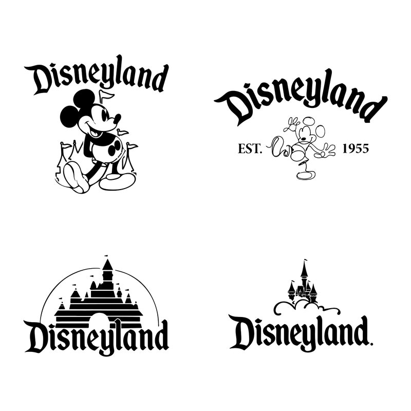 Disneyland Font - Etsy