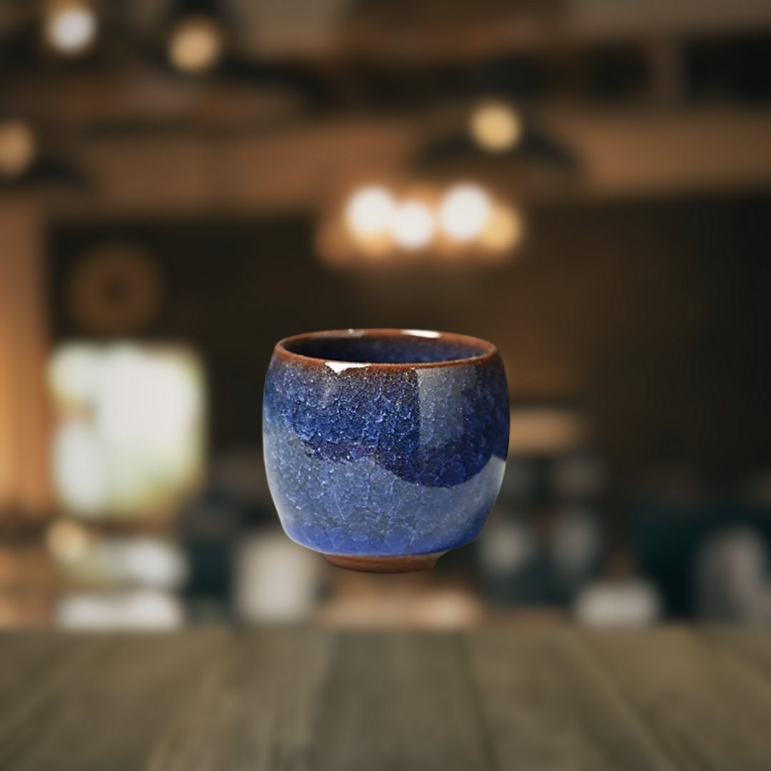 Single Espresso Ceramic Cracking Style Cup 80ml - Etsy