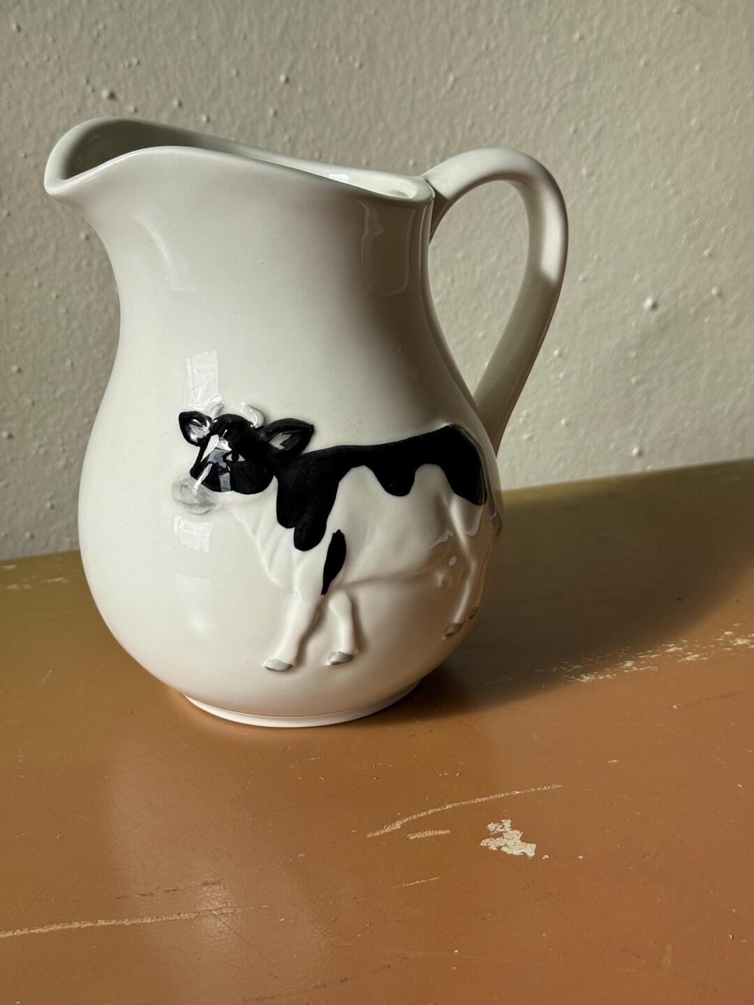 Otagiri Pitcher With Handpainted Cow, Vintage Japan - Etsy