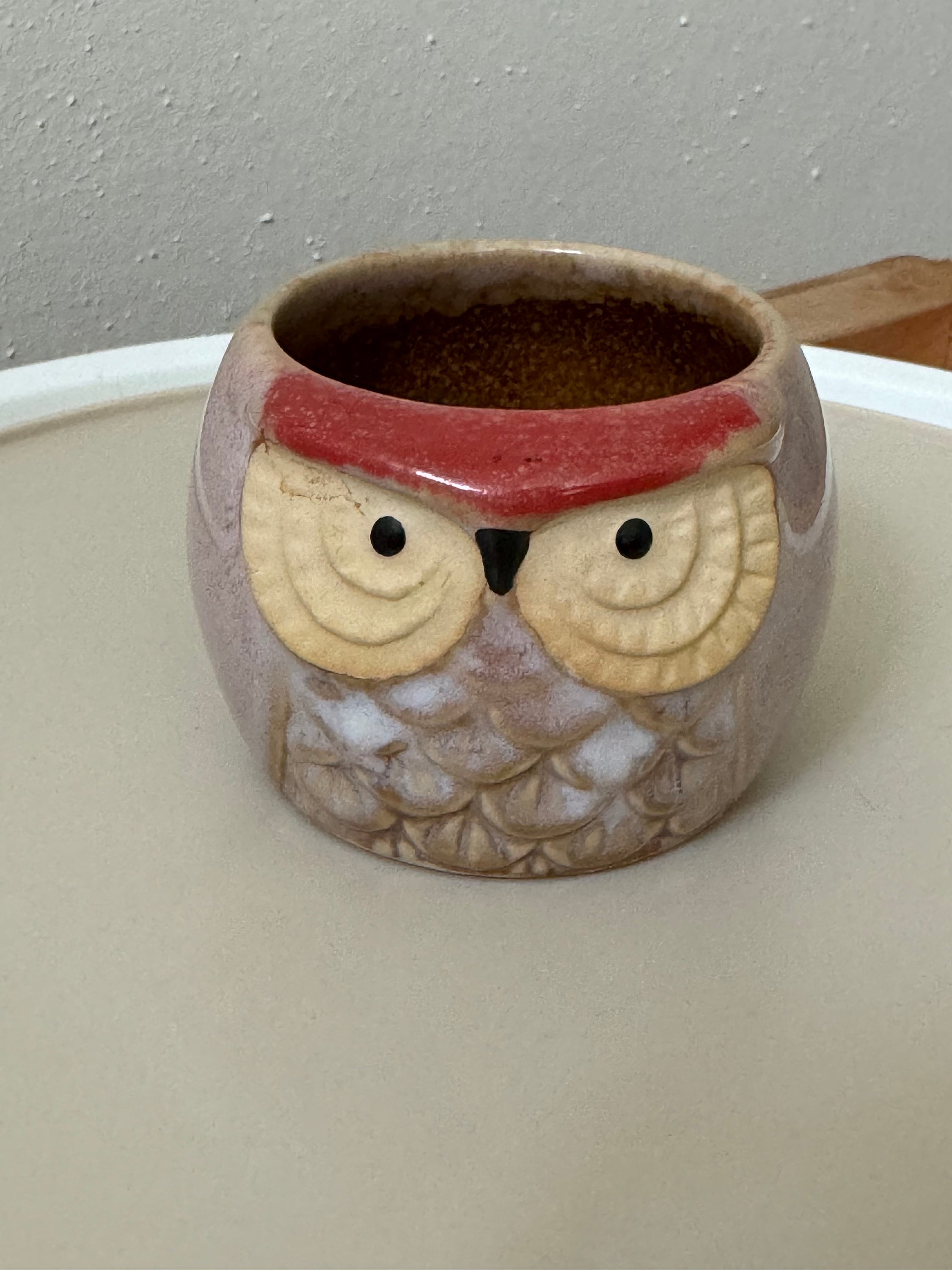 Owl Planter / Pot, Ceramic, Small - Etsy