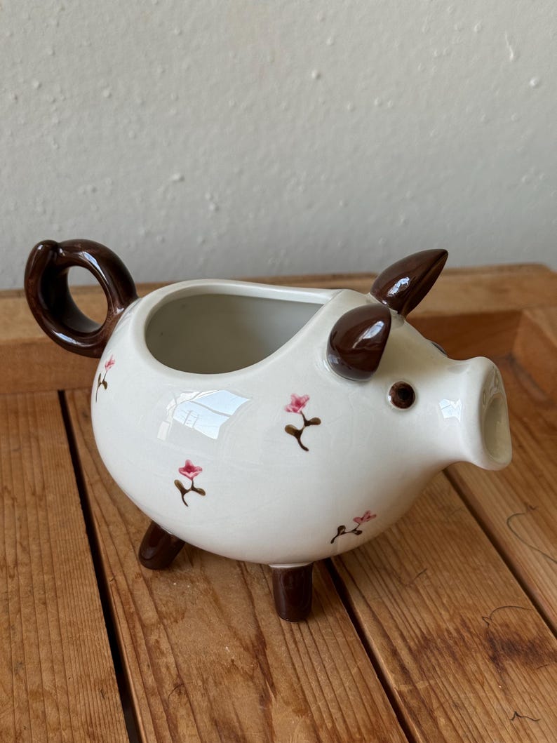Otagiri Small Pig Pitcher, Vintage Japan - Etsy