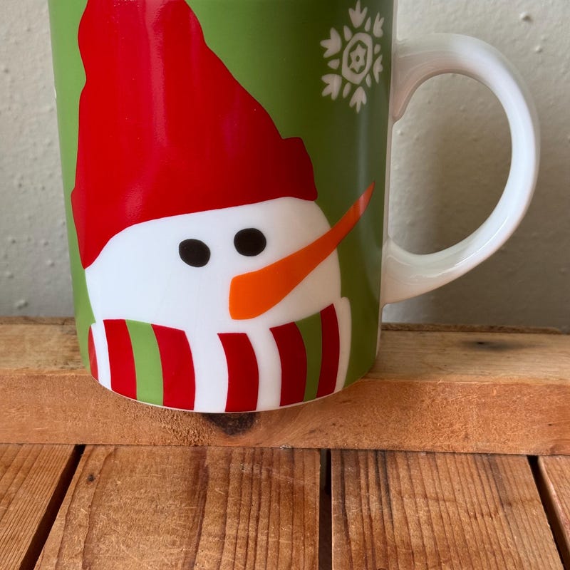 Crate Snowman - Etsy