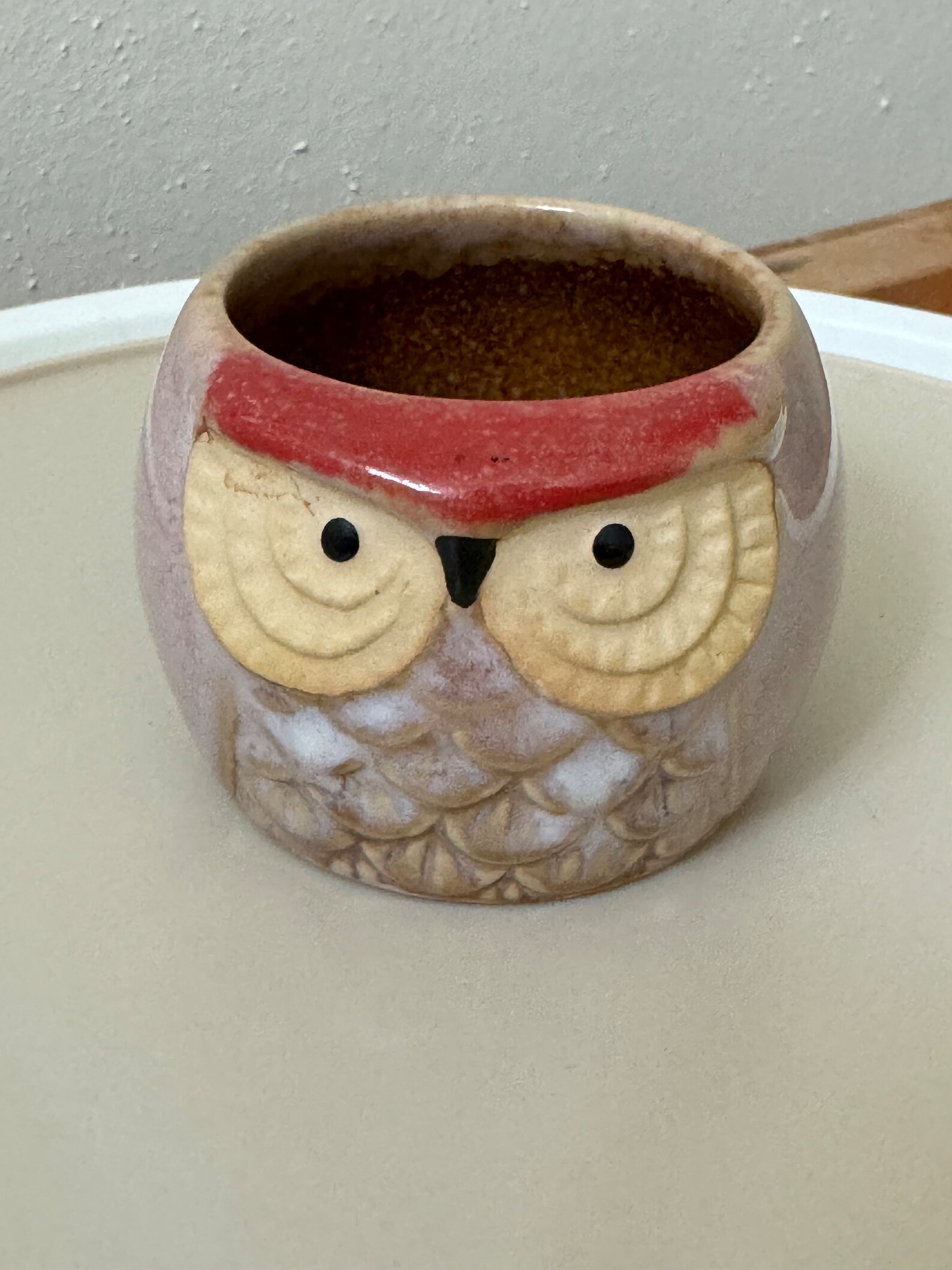Owl Planter / Pot, Ceramic, Small - Etsy