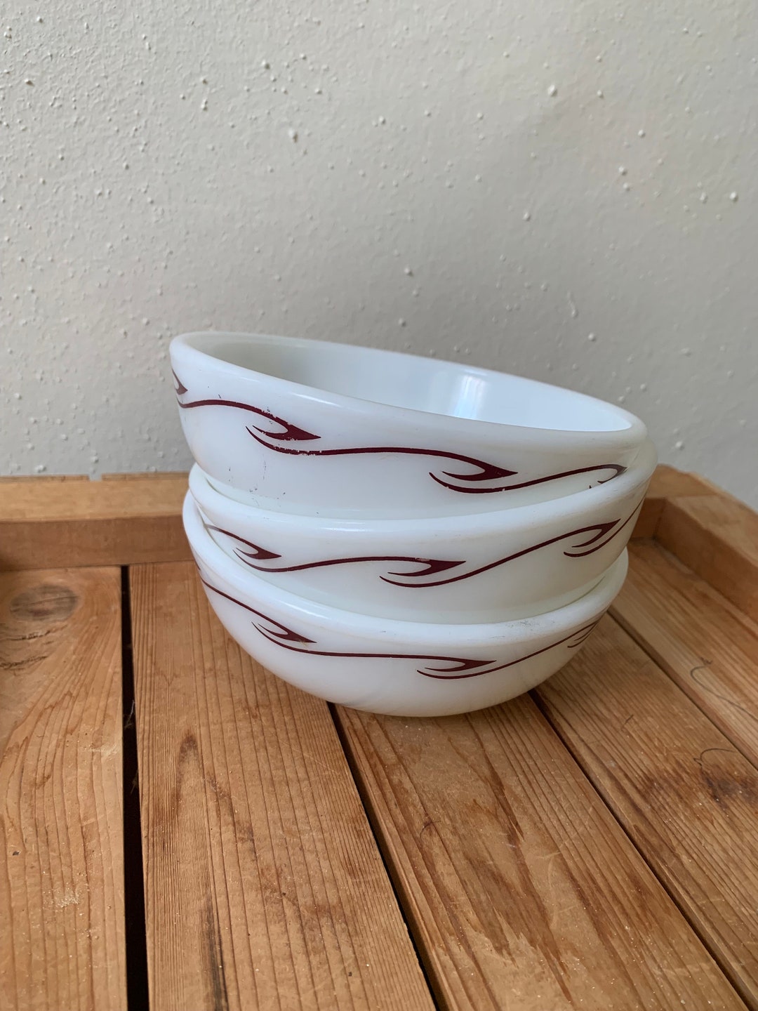 Pyrex Cereal / Soup Bowls, Vintage, Set of 2. - Etsy