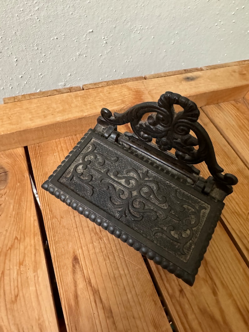 Cast Iron Match Holder Box, Wall Mount, Vintage - Etsy