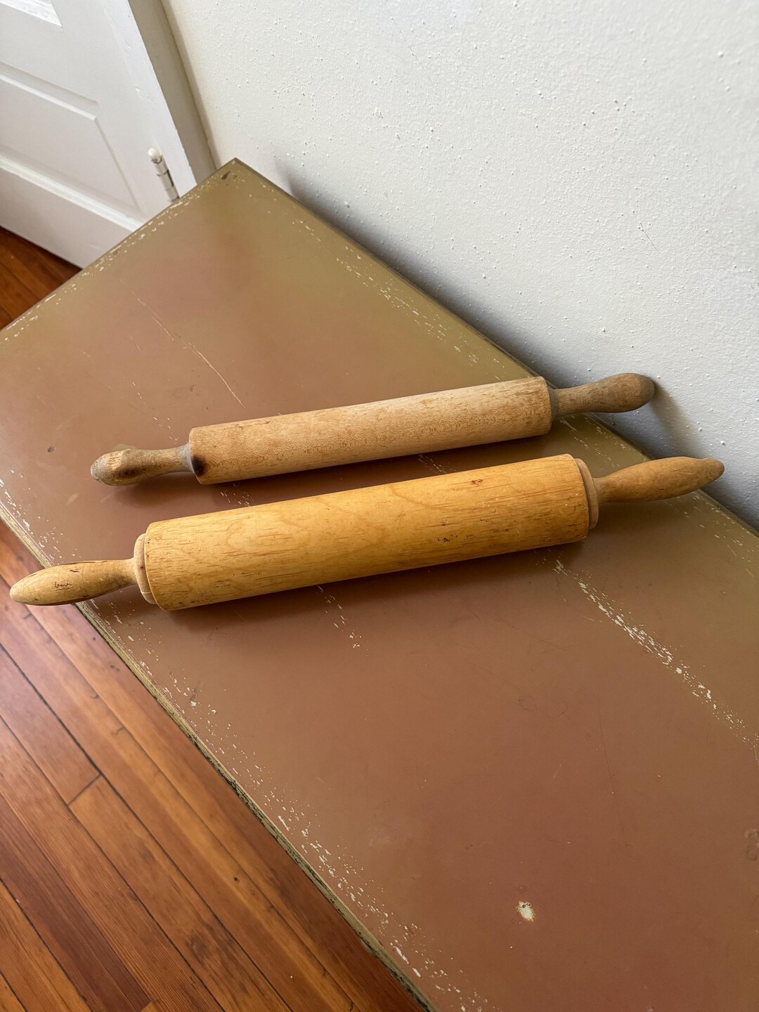 Vintage Wooden Rolling Pins - Etsy