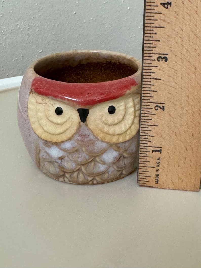 Owl Planter / Pot, Ceramic, Small - Etsy
