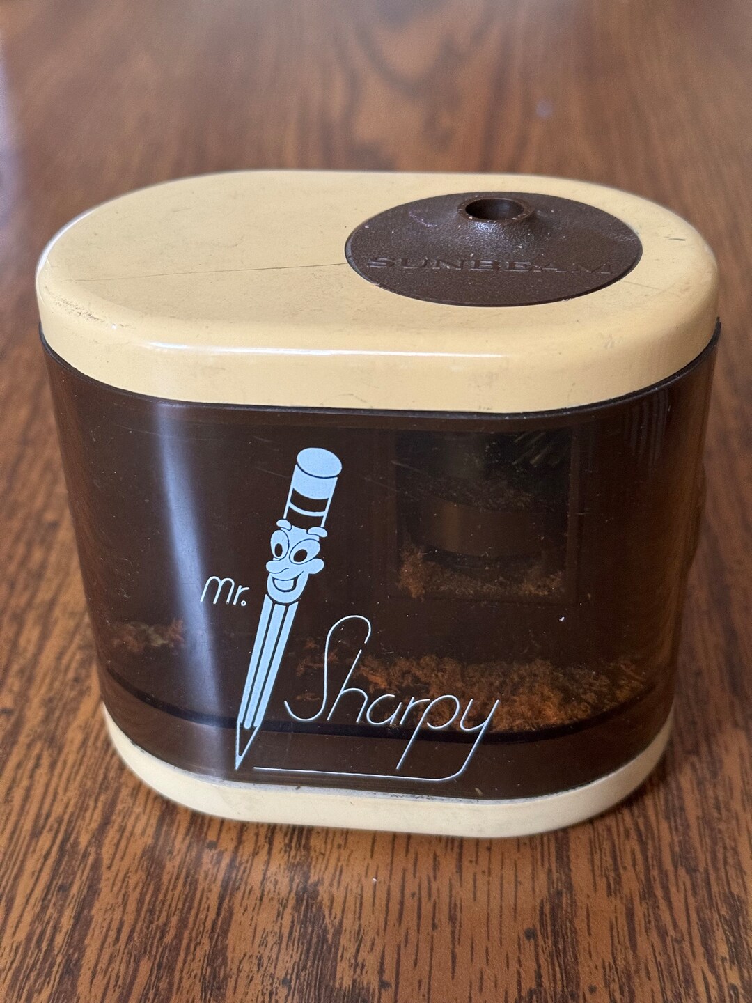 Mr. Sharpy Battery Operated Pencil Sharpener, Sunbeam, Vintage. Works ...