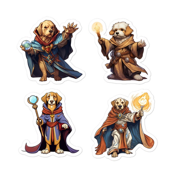 D and D Dog Stickers - Etsy