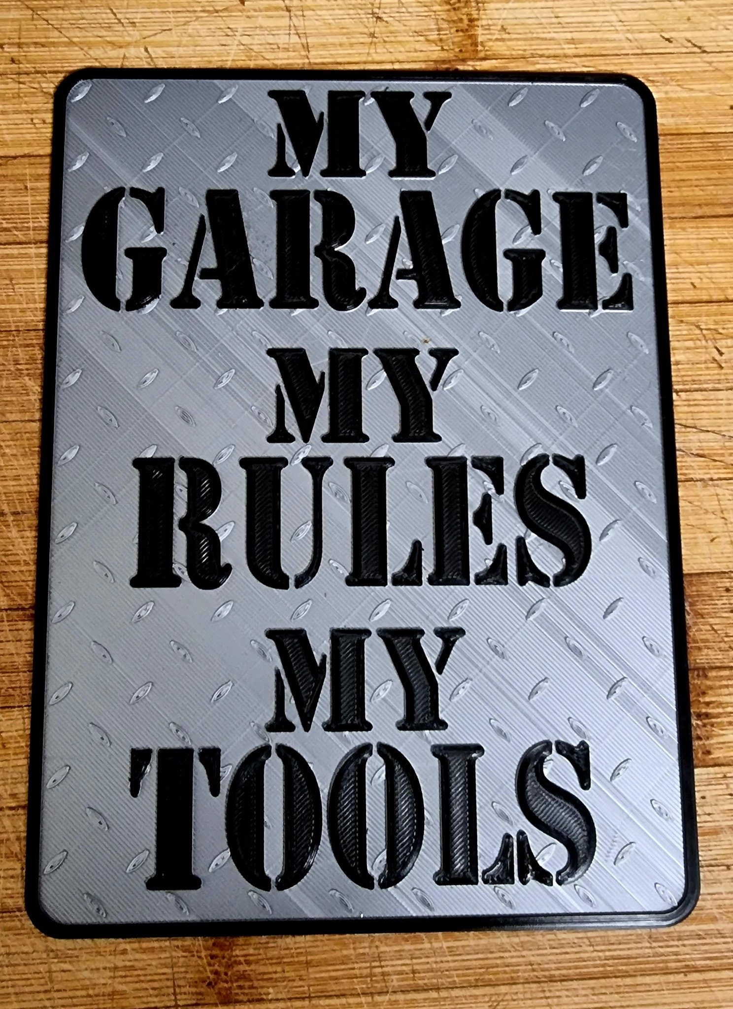 Flat Multi-coloured 3D Printed Signs - Etsy